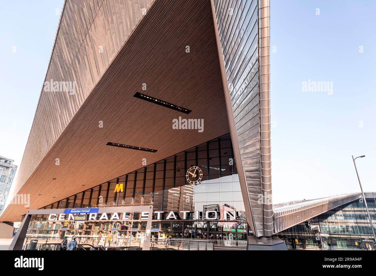 Rotterdam, Netherlands - October 9, 2021: Exterior view of the ...
