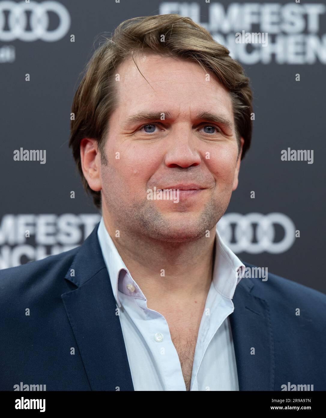 Munich, Germany. 23rd June, 2023. Pierre Kiwitt, actor, comes to the ...