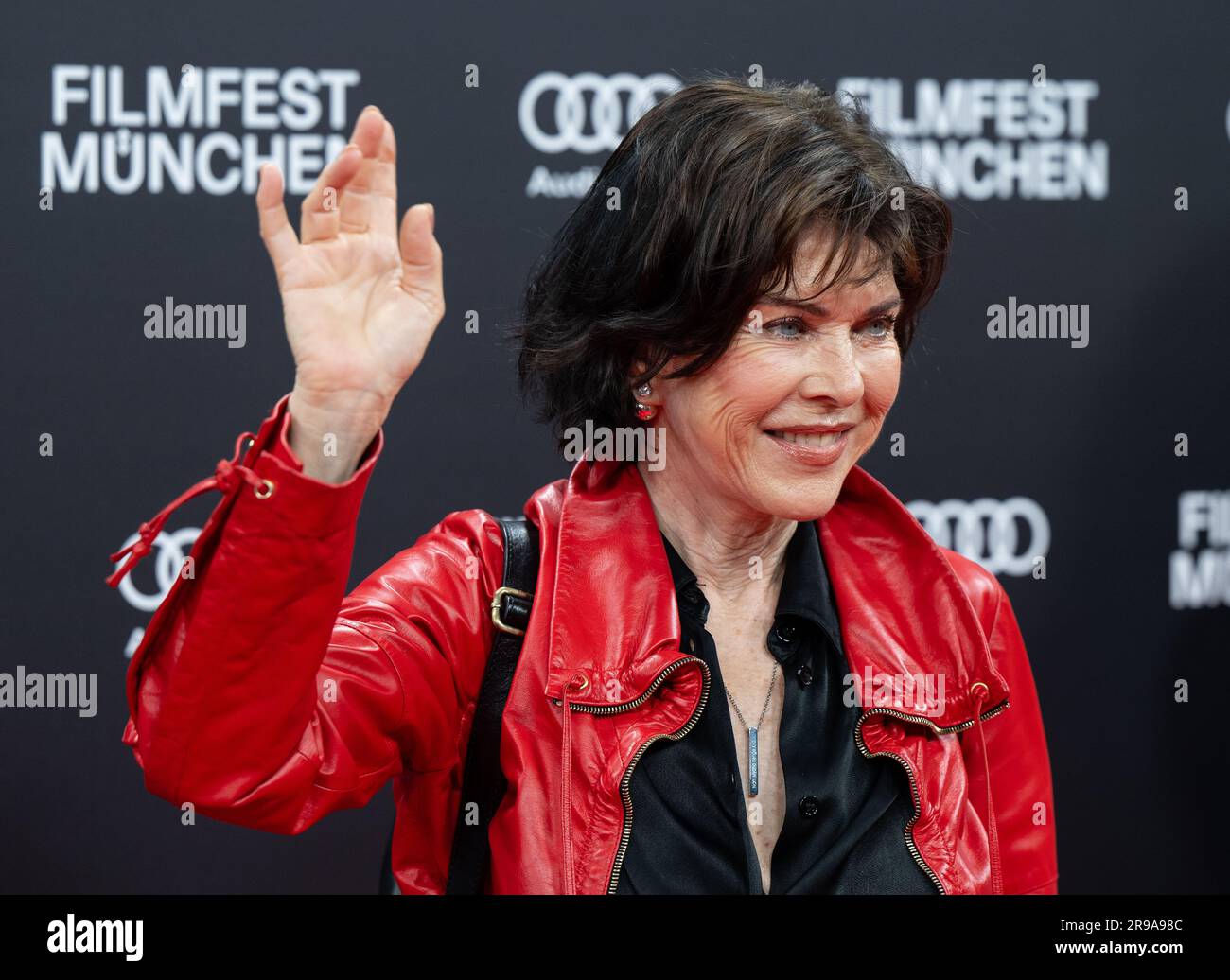 Munich, Germany. 23rd June, 2023. Anja Kruse, actress, comes to the ...