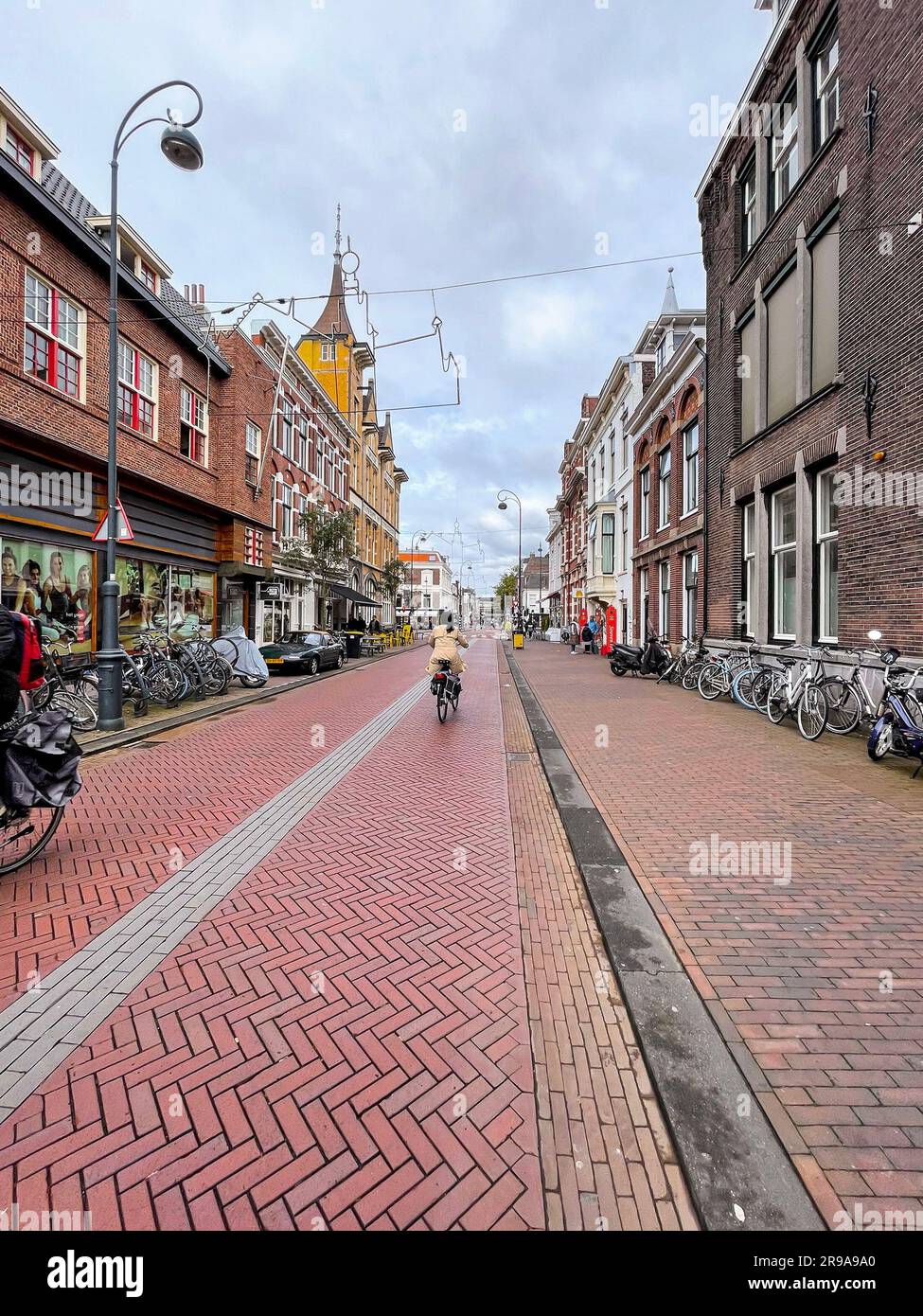 Haarlem, the Netherlands - October 13, 2021: Street view and generic ...