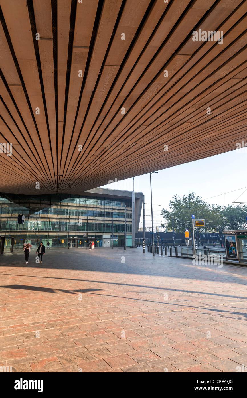 Rotterdam, Netherlands - October 9, 2021: Exterior view of the ...