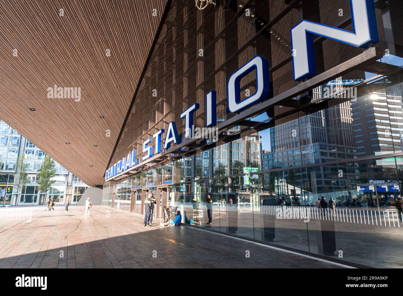 Rotterdam, Netherlands - October 9, 2021: Exterior view of the ...