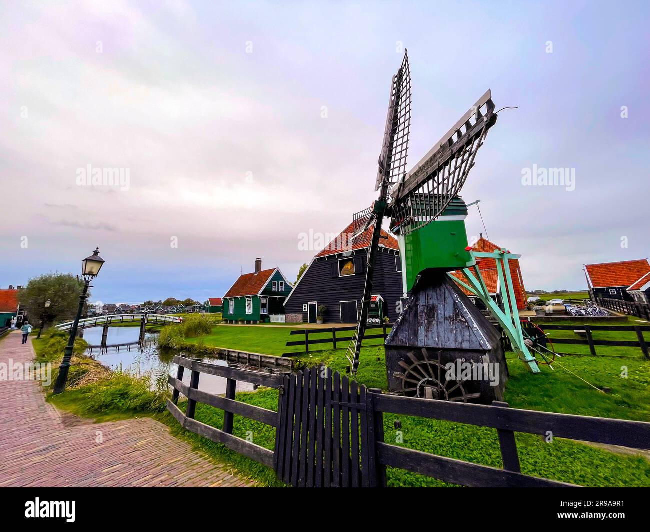 Zaandam, the Netherlands - October 13, 2021: Zaanse Schans is a ...