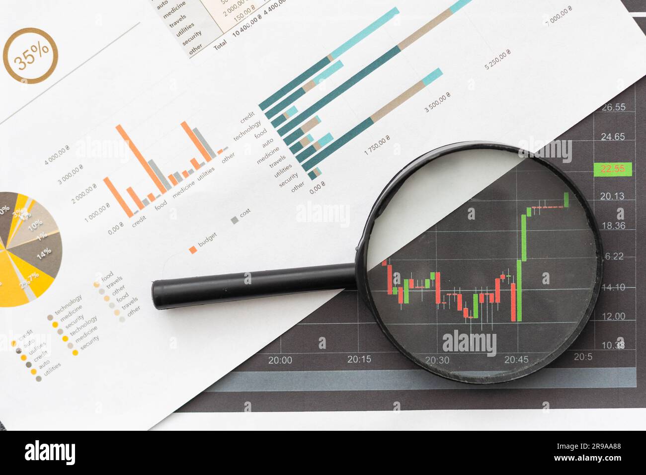 Excel stat spreadsheet business analytics graph statistic with graph ...