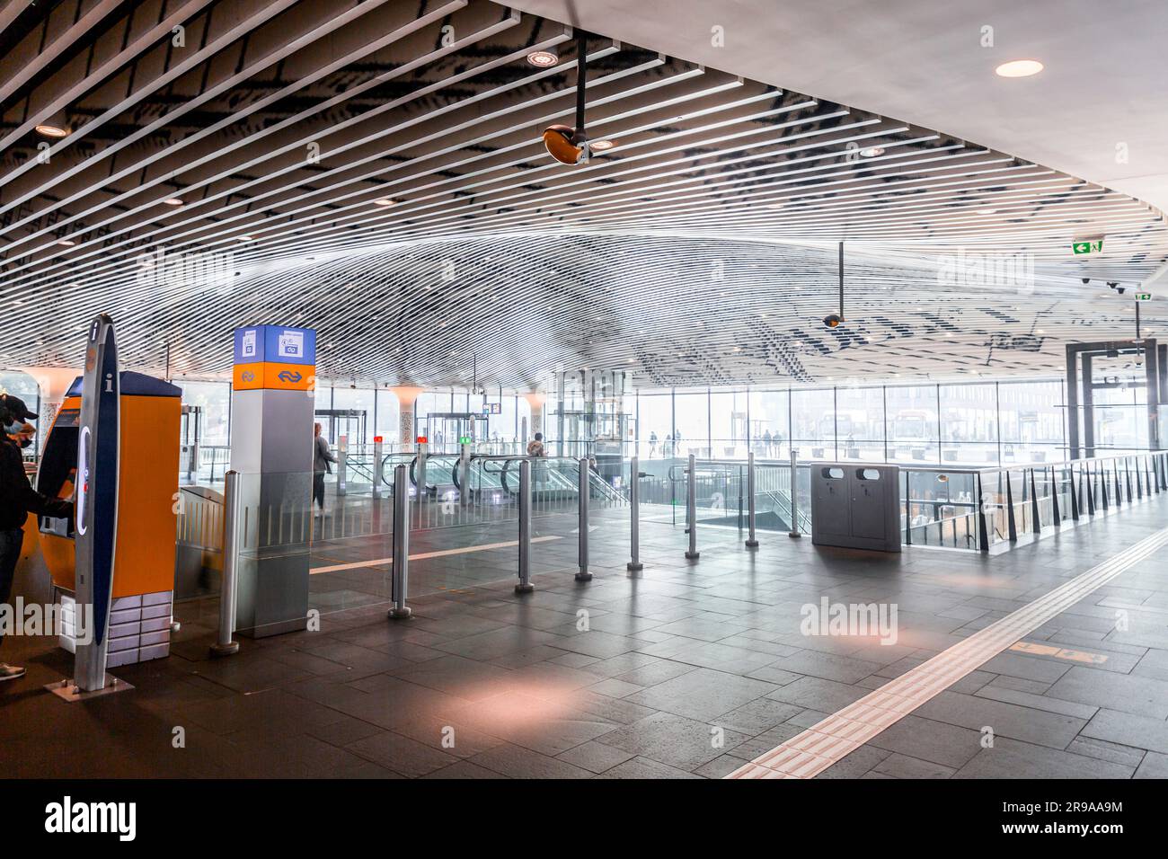 Delft, Netherlands - October 9, 2021: Interior view from Delft Central ...