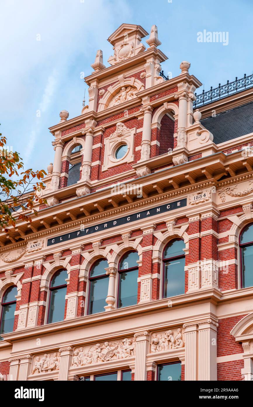 Amsterdam, the Netherlands - October 11, 2021: Street view and generic ...