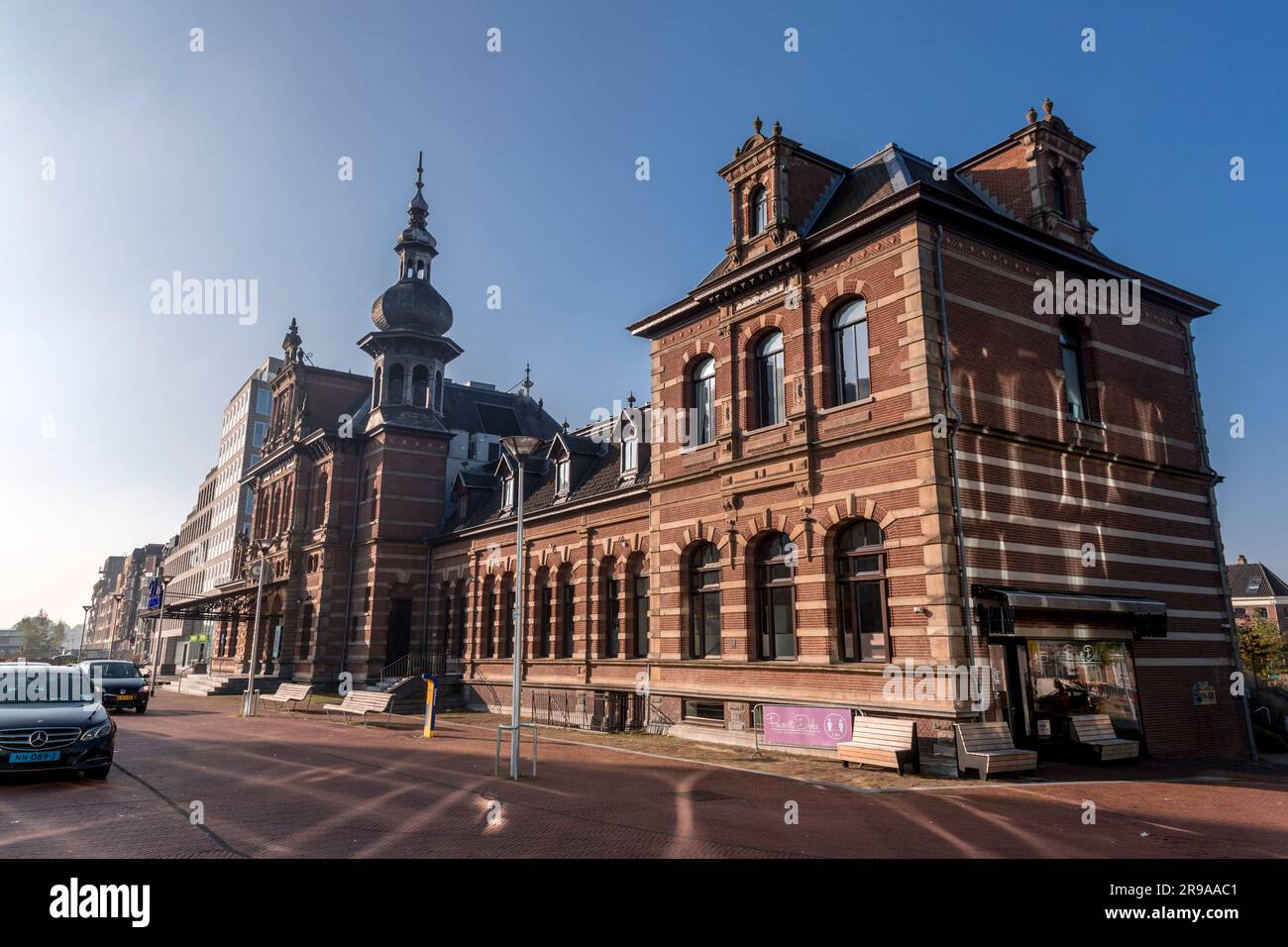 Delft, The Netherlands, October 9, 2021: The old station of Delft ...