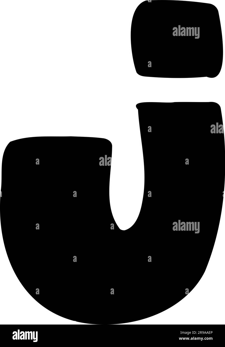 j letter of english latin black font Stock Vector Image & Art - Alamy