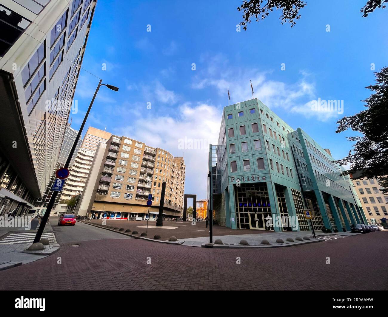 Rotterdam, Netherlands - October 10, 2021: The Central Police Station ...