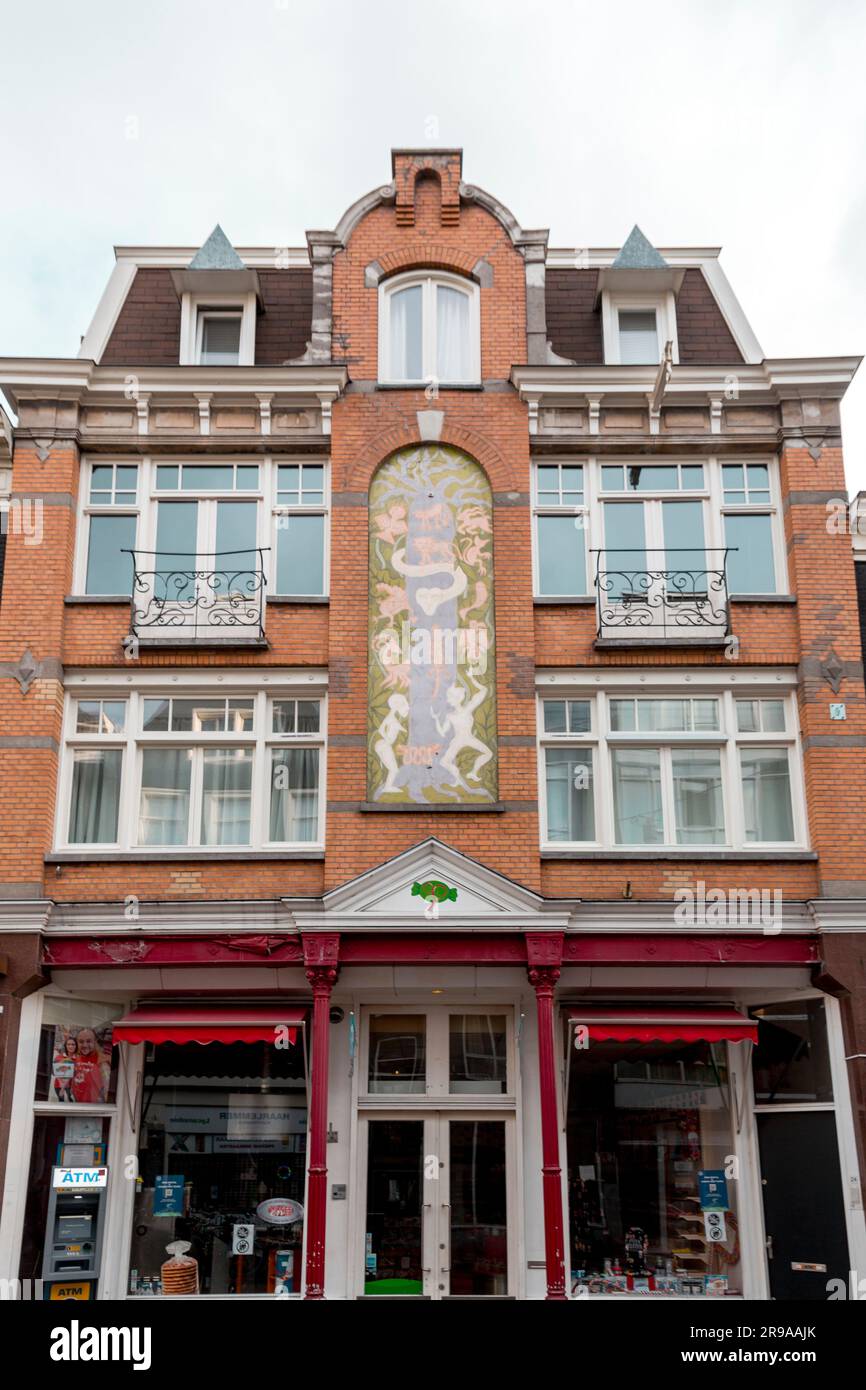 Amsterdam, the Netherlands - October 13, 2021: Street view and generic ...
