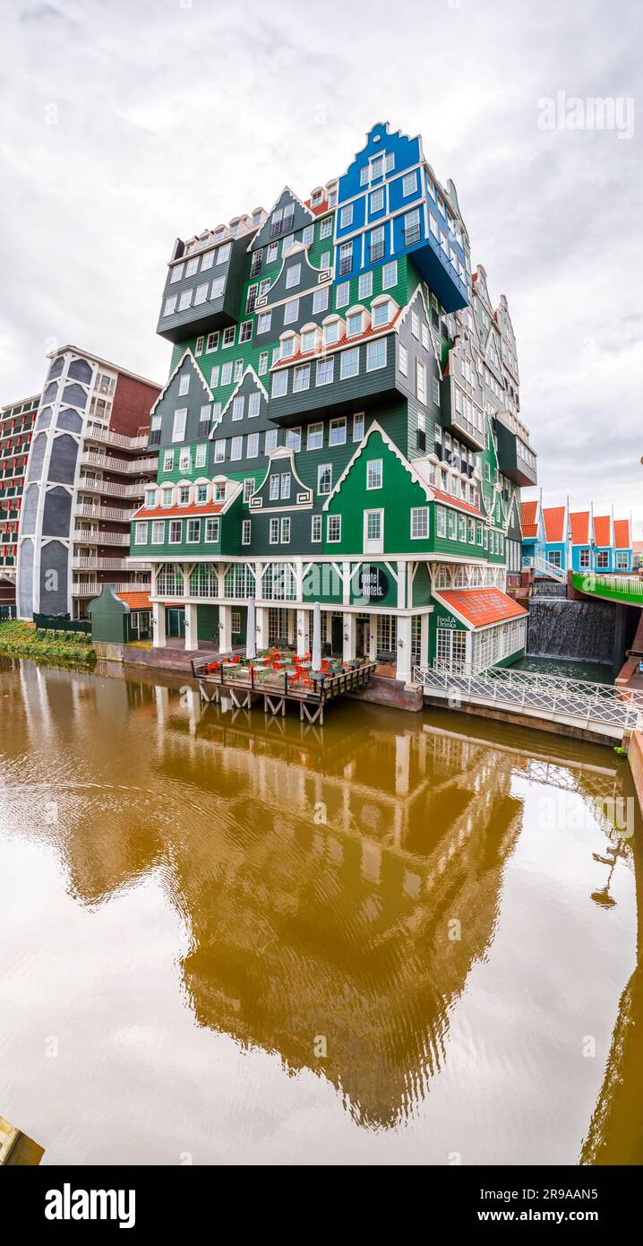 Zaandam, the Netherlands - October 13, 2021: Exterior view of Inntel ...