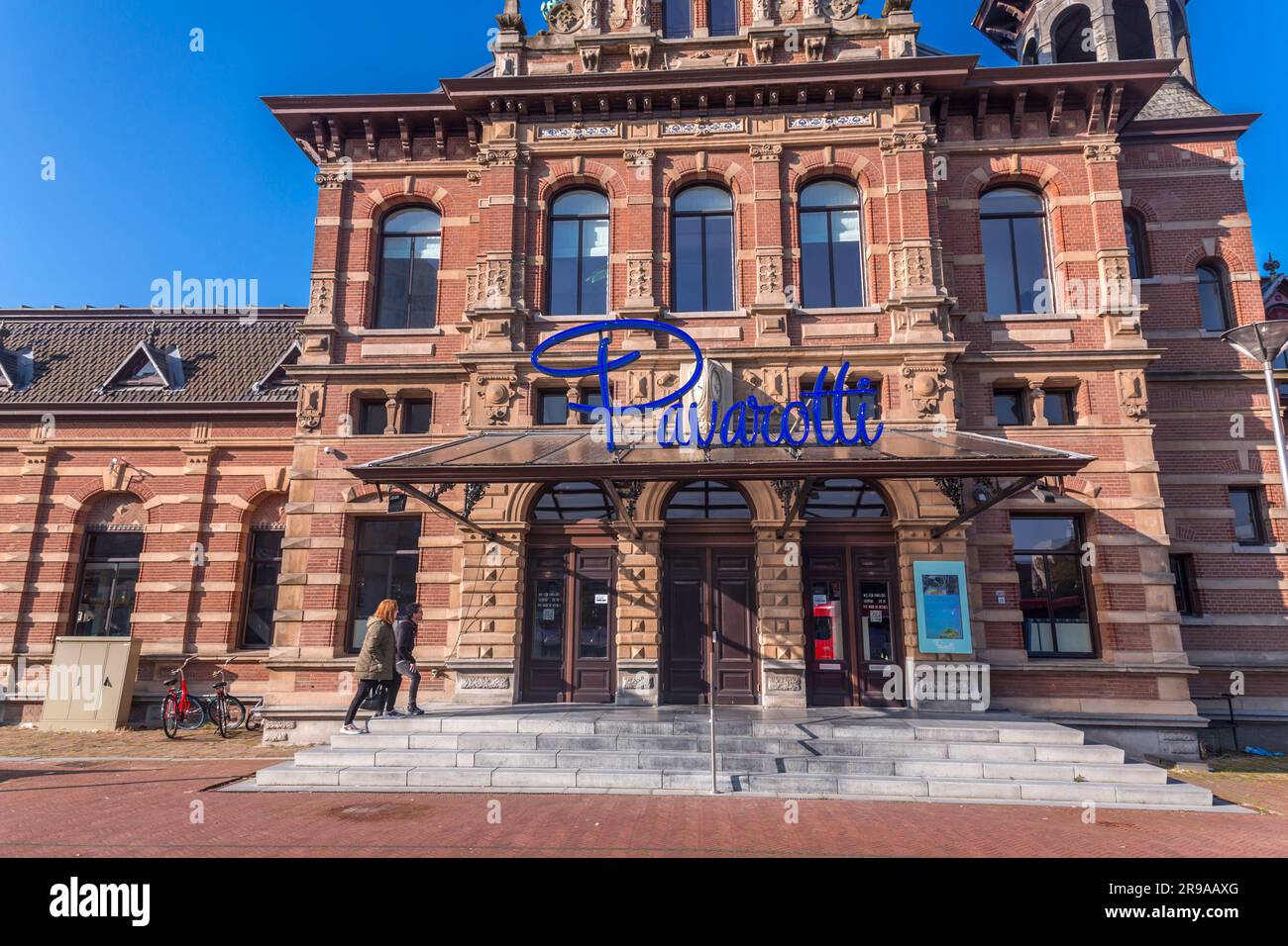 Delft, The Netherlands, October 9, 2021: The old station of Delft ...