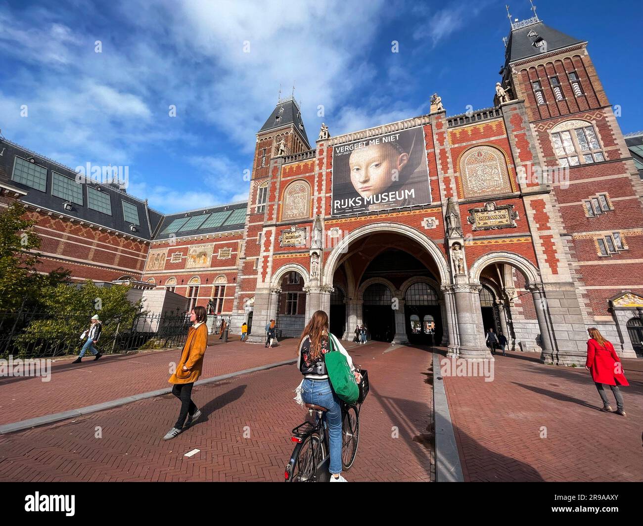 Amsterdam, the Netherlands - October 12, 2021: Exterior view of ...