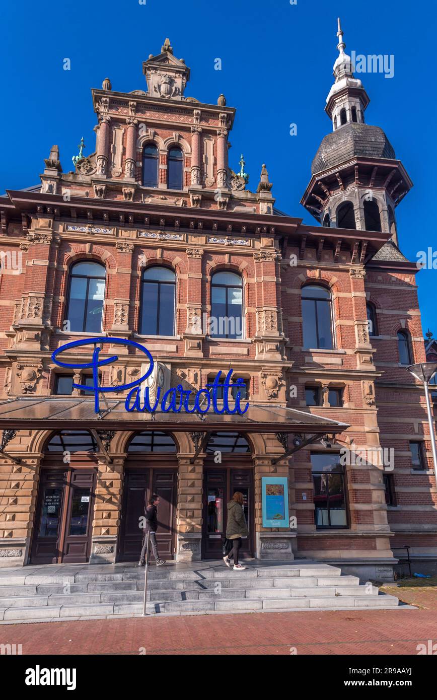 Delft, The Netherlands, October 9, 2021: The old station of Delft ...