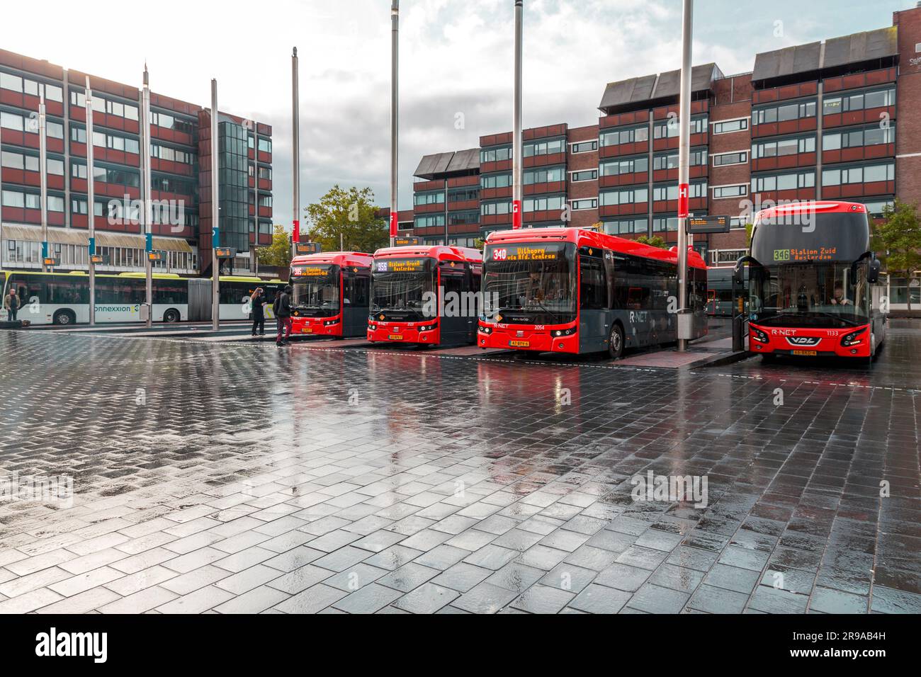 Amsterdam, the Netherlands - October 14, 2021: View from the Central ...