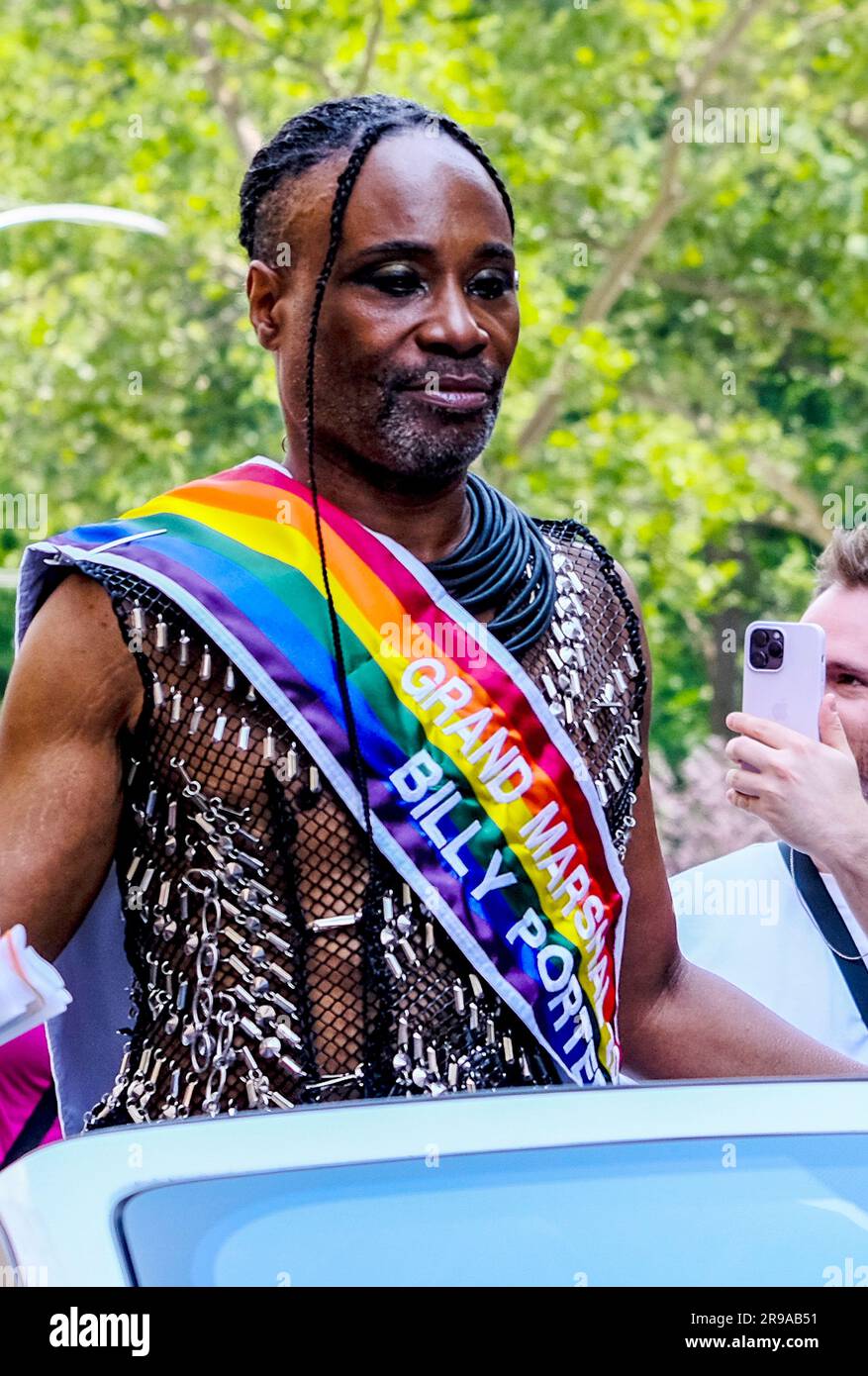 New York, NY, USA. 25th June, 2023. Actor and Grand Marshall Billy ...