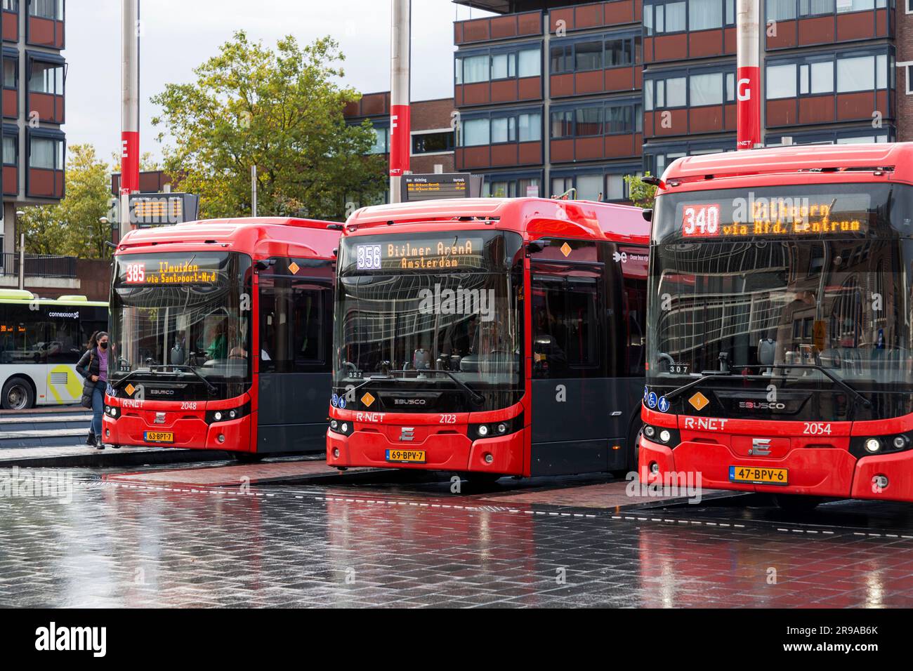 Amsterdam, the Netherlands - October 14, 2021: View from the Central ...