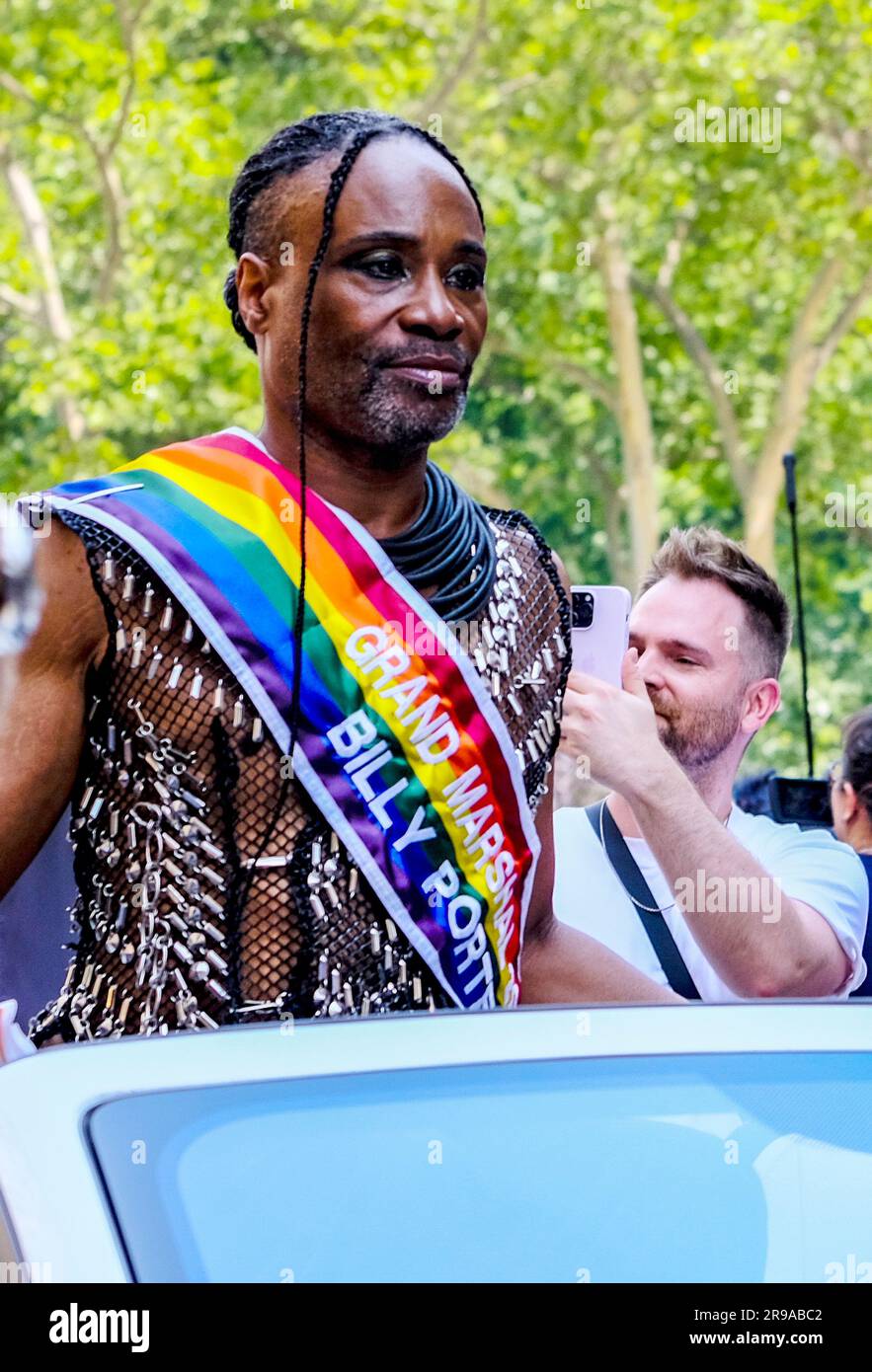 New York, NY, USA. 25th June, 2023. Actor and Grand Marshall Billy ...