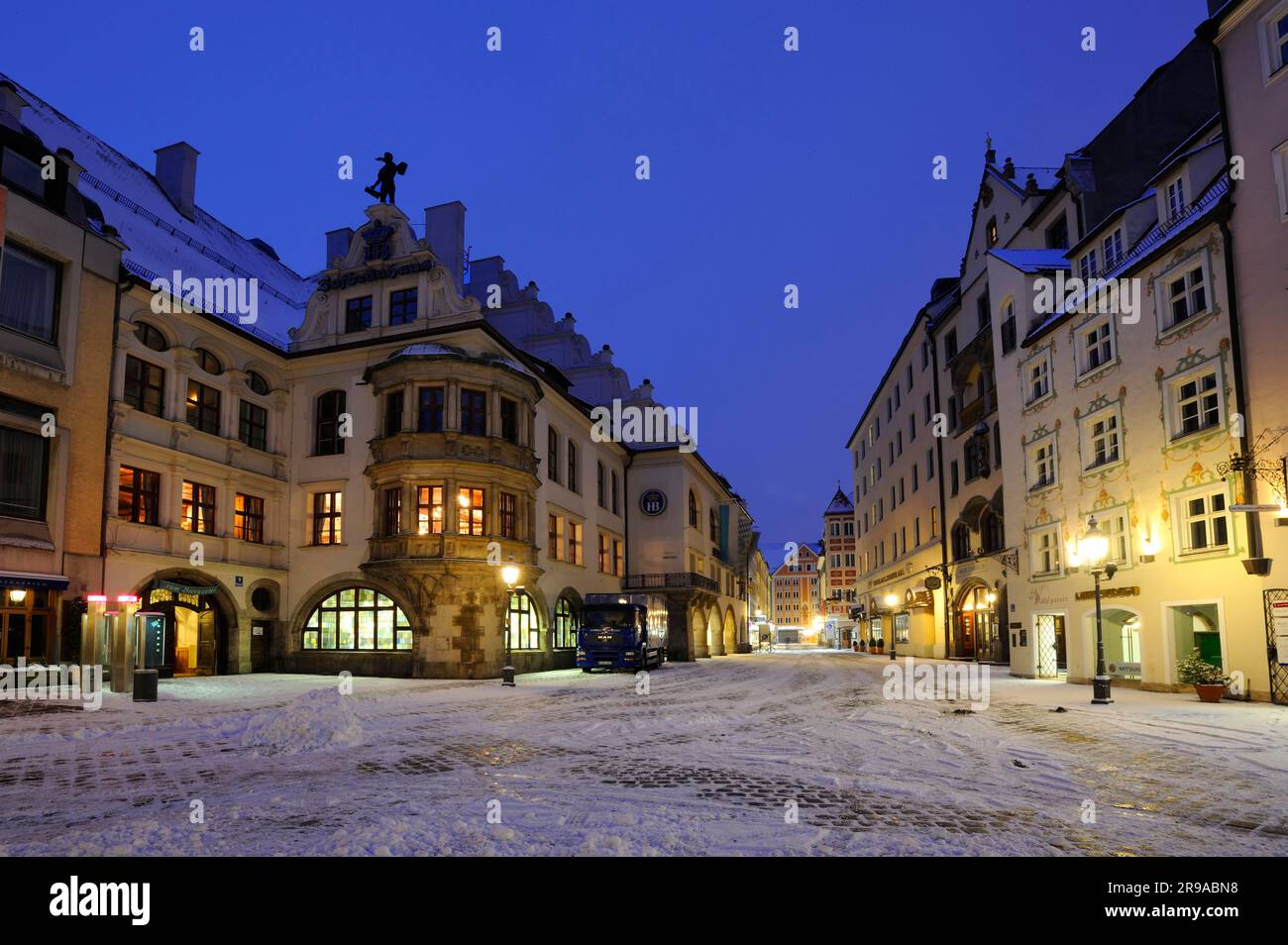 Europe architecture hofbrauhaus hofbraeuhaus hi-res stock photography ...