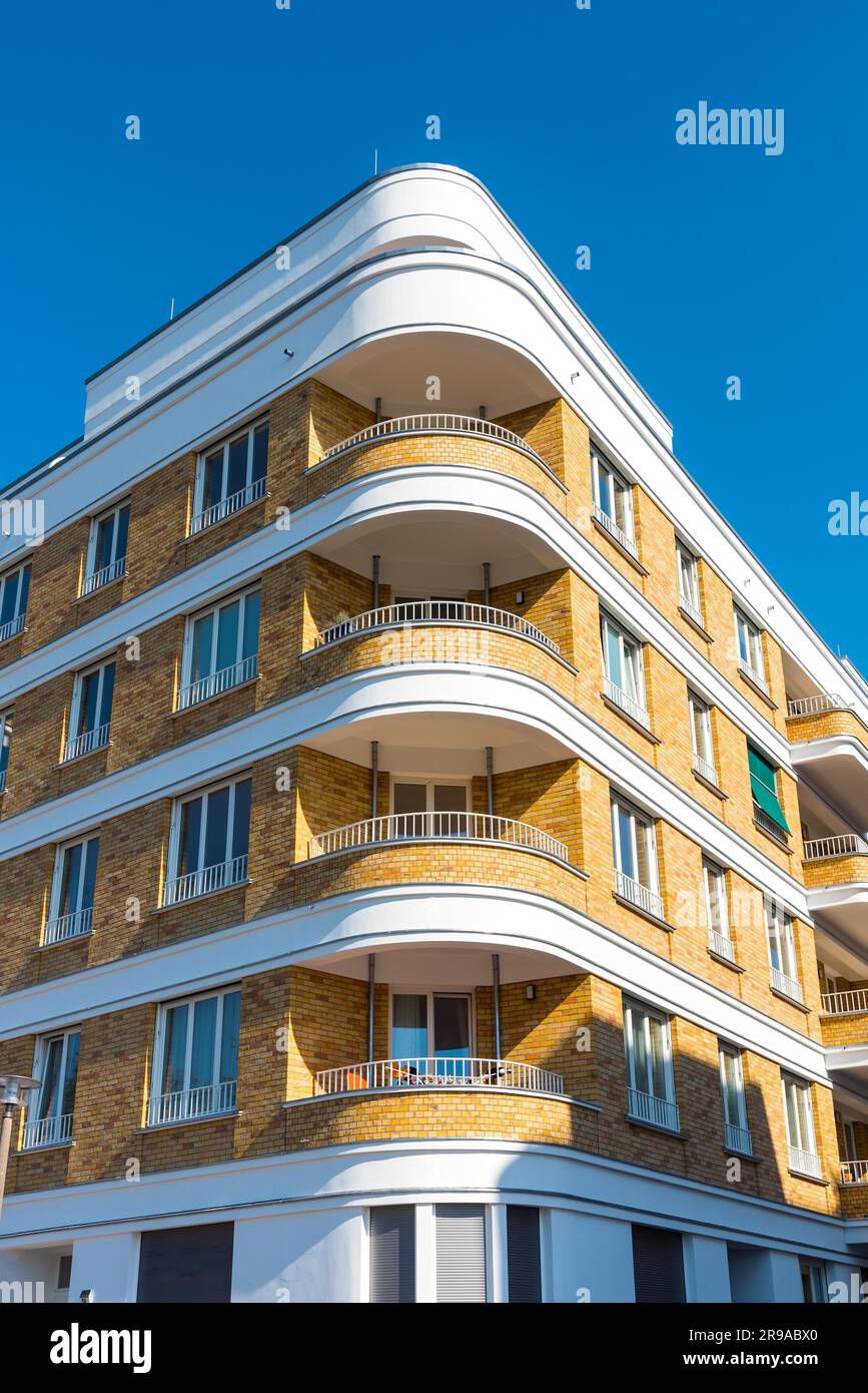 Modern apartment building in Berlin, Germany Stock Photo - Alamy