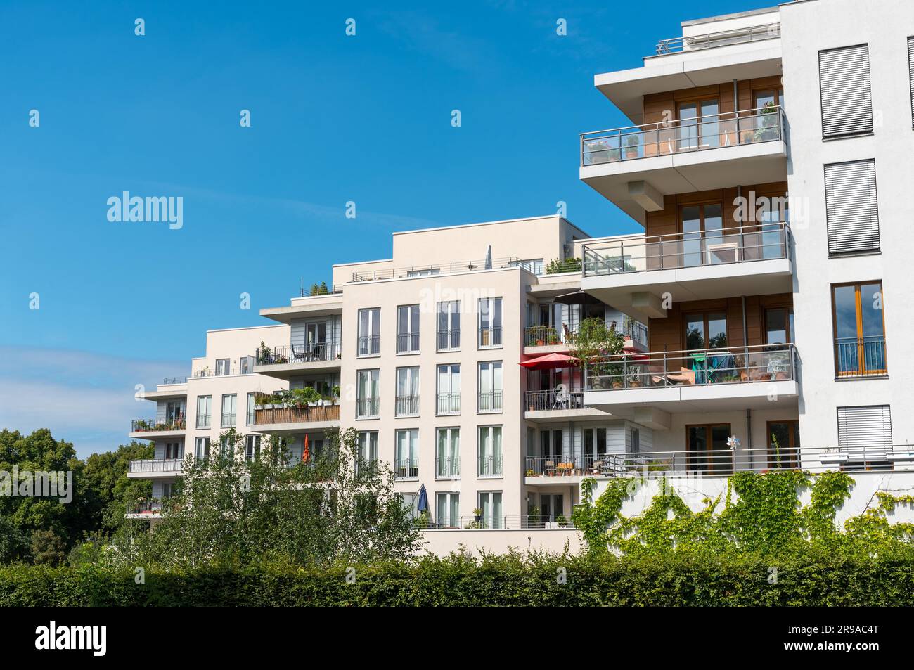 Modern apartment buildings in Berlin, Germany Stock Photo - Alamy