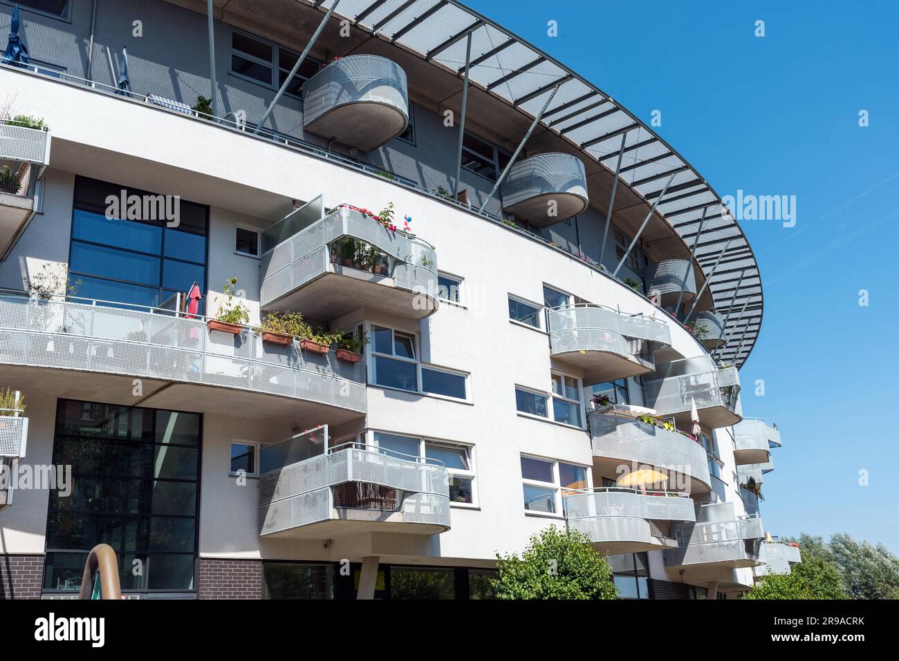 Modern housing seen in Berlin, Germany Stock Photo - Alamy