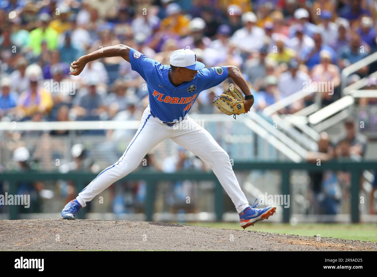 Florida pitcher Blake Purnell (41) throws during the third inning of ...