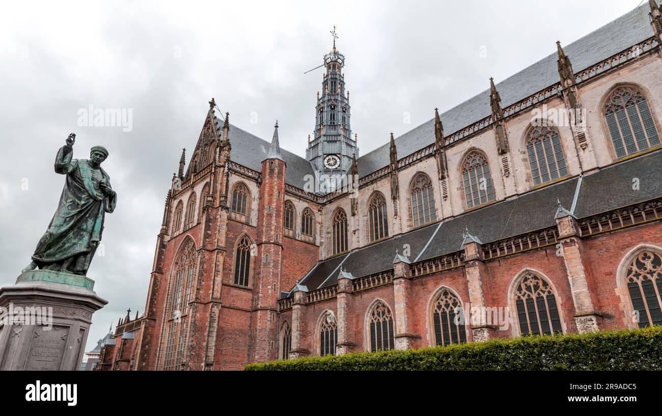 The Grote Kerk or St. Bavokerk is a Reformed Protestant church and ...