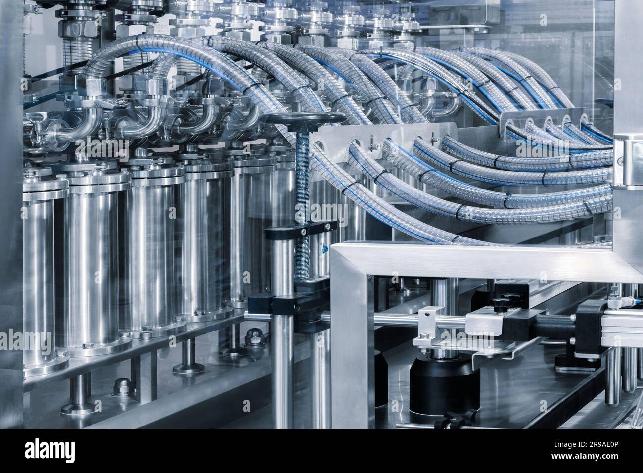 Conveyor Belt Food.Factory for the production of food. Production line ...