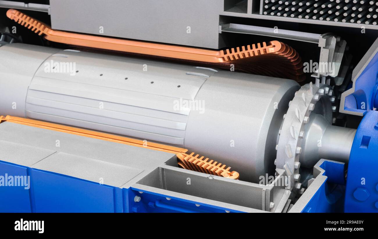 Electric motor cross section hi-res stock photography and images - Alamy