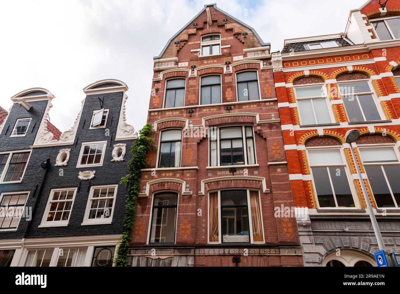Amsterdam, the Netherlands - October 12, 2021: Street view and generic ...