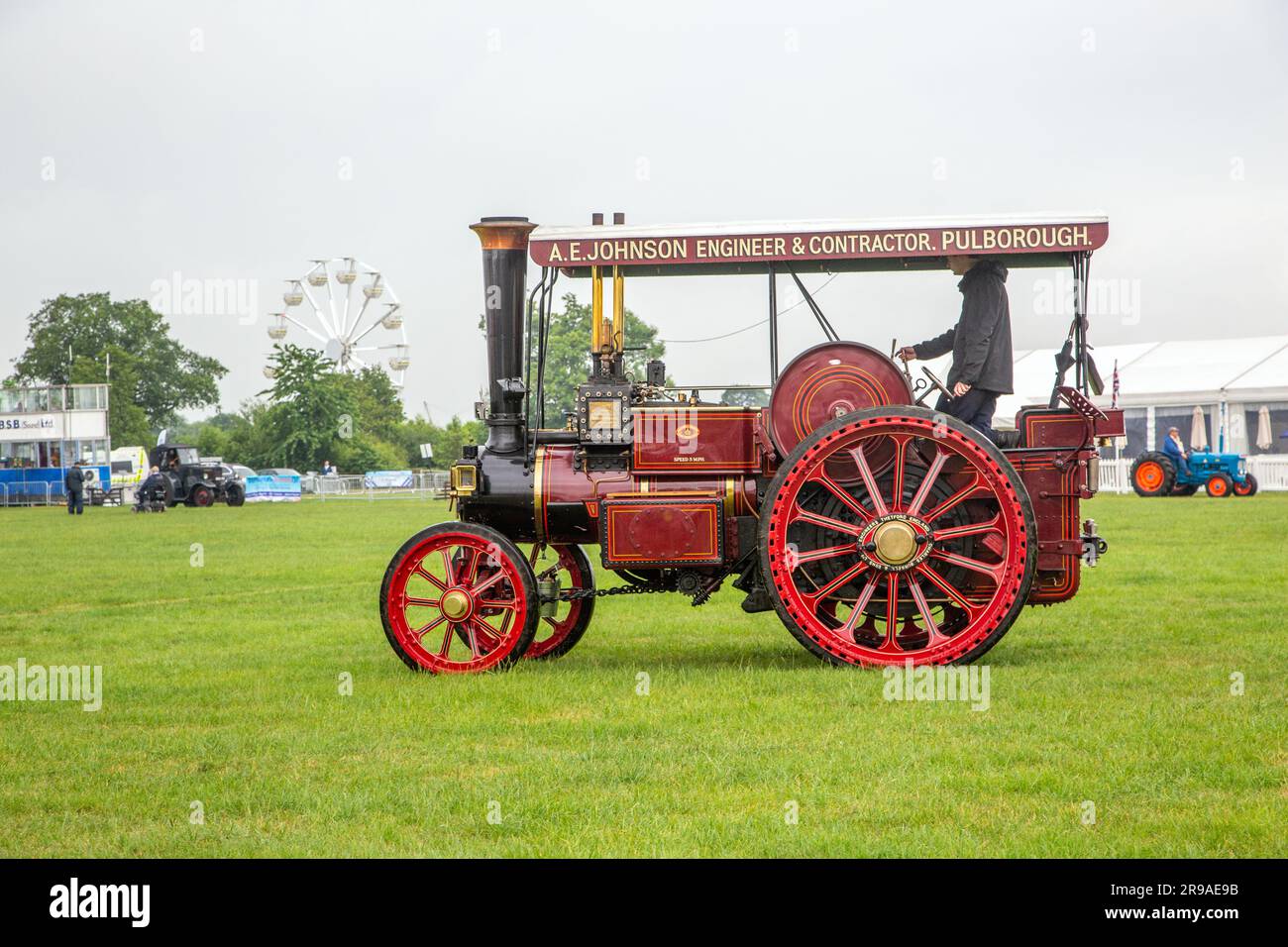 Exhibitor at the 2023 Royal Cheshire show displaying their vintage ...
