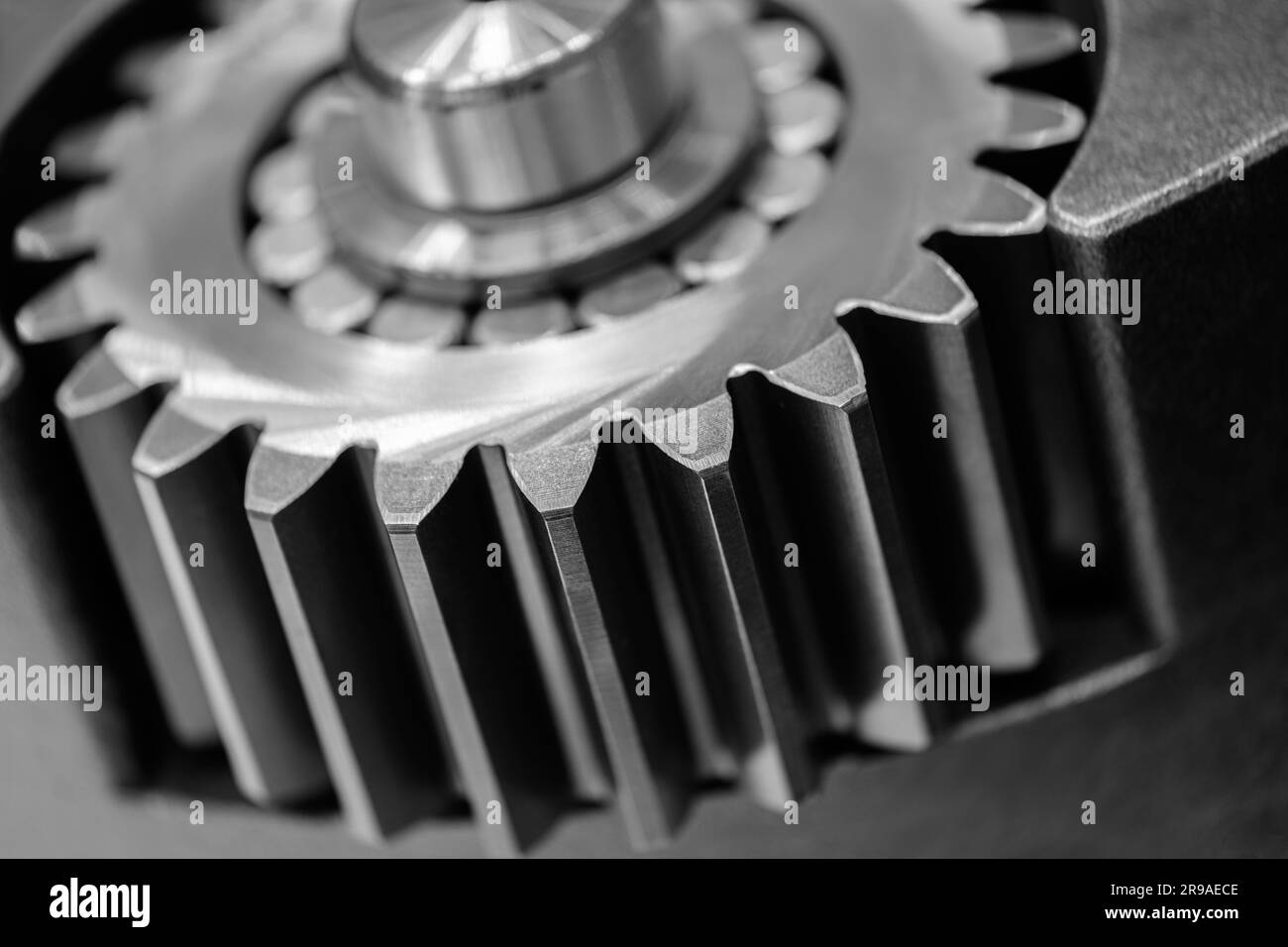 engine gear wheels, industrial background, Industry car service concept ...