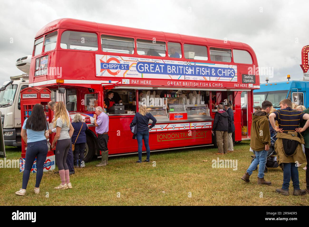 People enjoying the day out at the Royal Cheshire agricultural show of ...