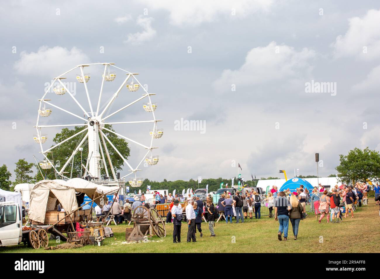 People enjoying the day out at the Royal Cheshire agricultural show of ...