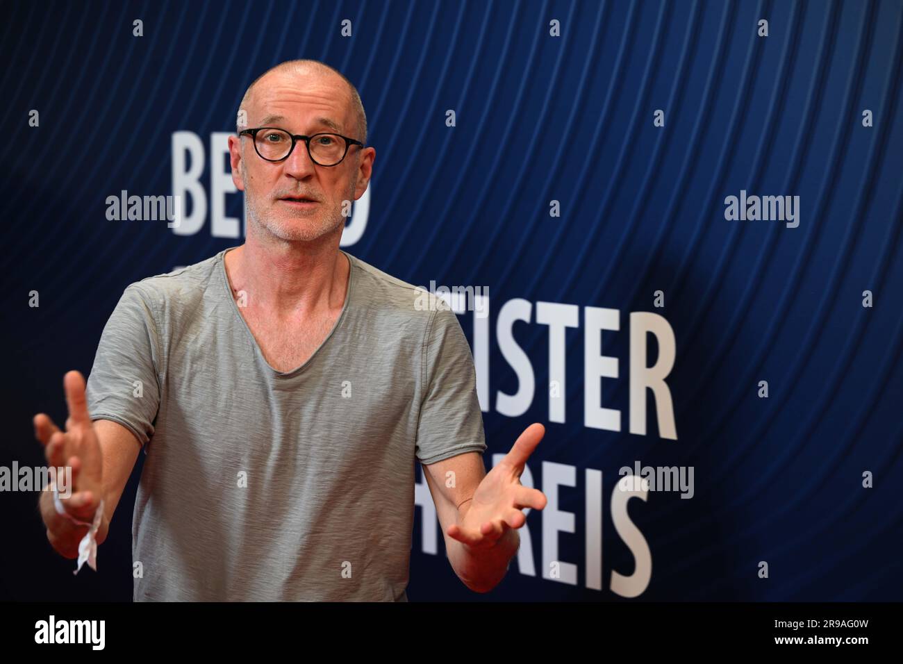 Munich, Germany. 25th June, 2023. Actor Peter Lohmeyer stands on the ...