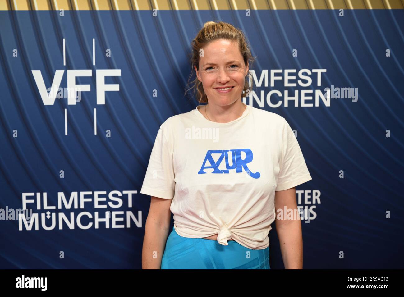 Munich, Germany. 25th June, 2023. Actress Patricia Aulitzky stands on ...