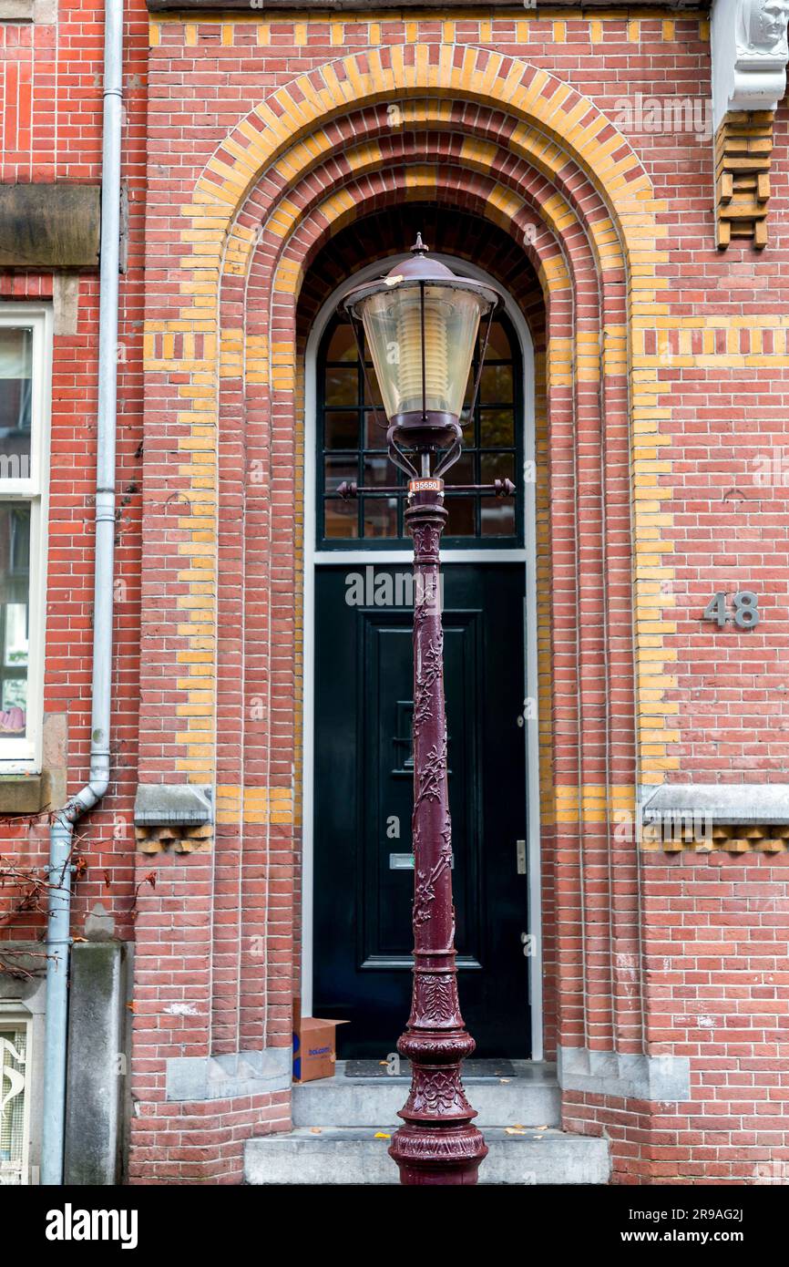 Amsterdam, the Netherlands - October 12, 2021: Street view and generic ...