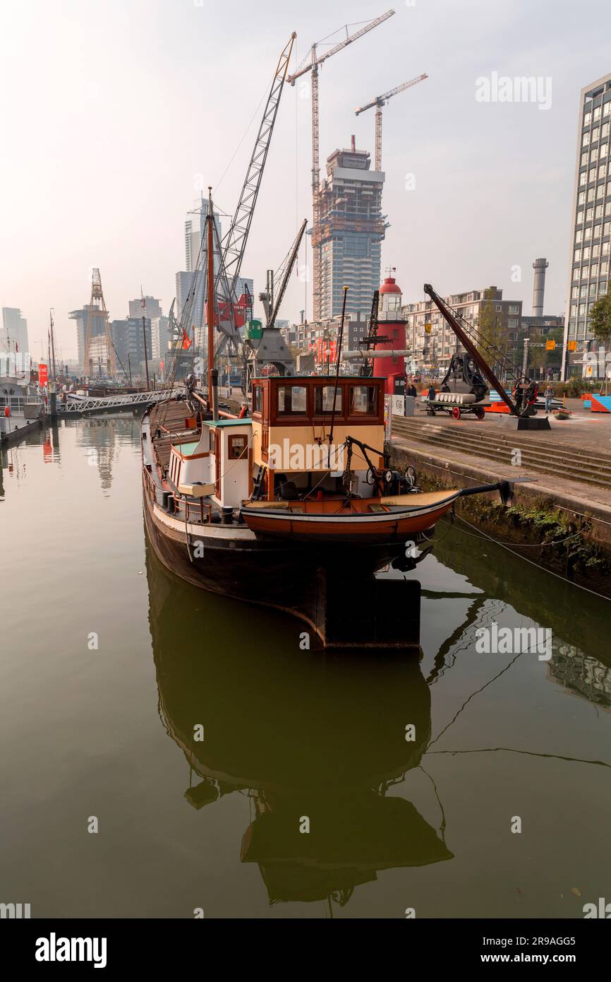 Rotterdam, Netherlands - October 10, 2021: The Maritime Museum ...