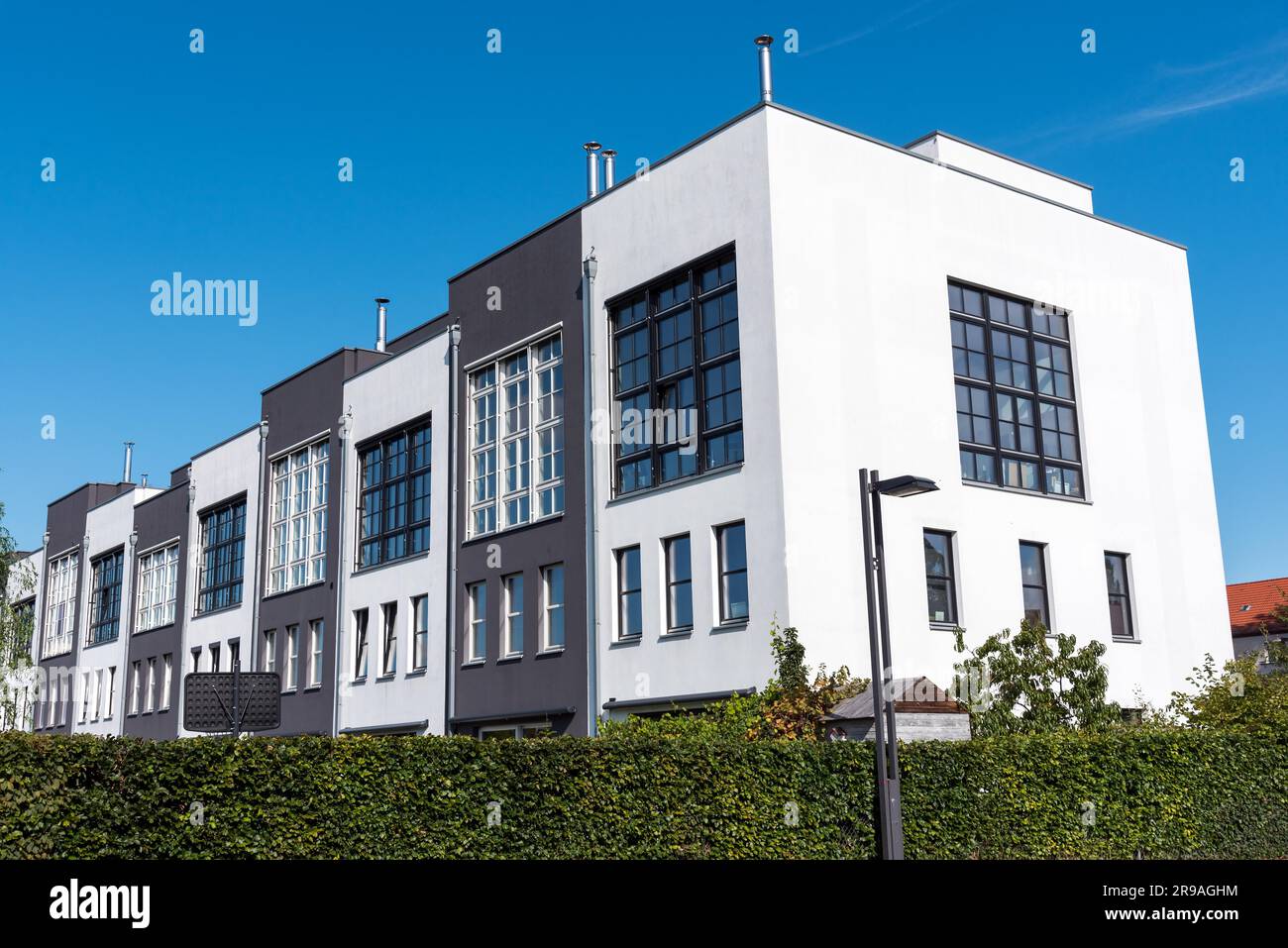 Modern terraced houses seen in Berlin, Germany Stock Photo - Alamy