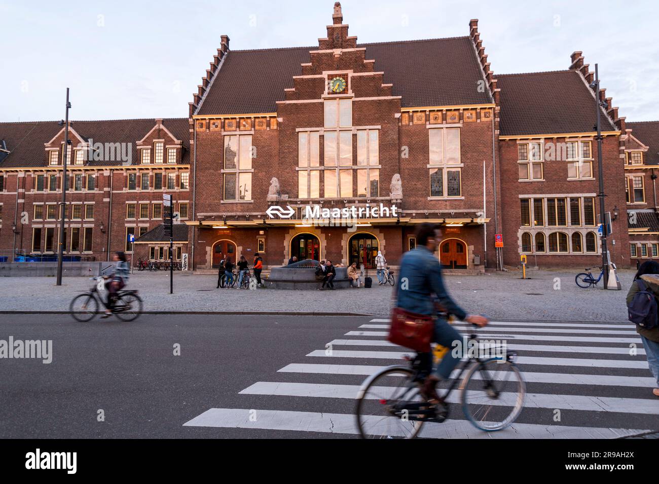 Maastricht, Netherlands - October 16, 2021: Facade of Maastricht ...