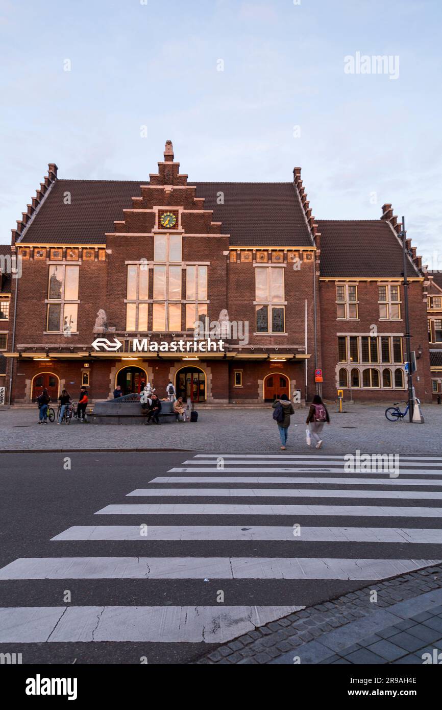 Maastricht, Netherlands - October 16, 2021: Facade of Maastricht ...