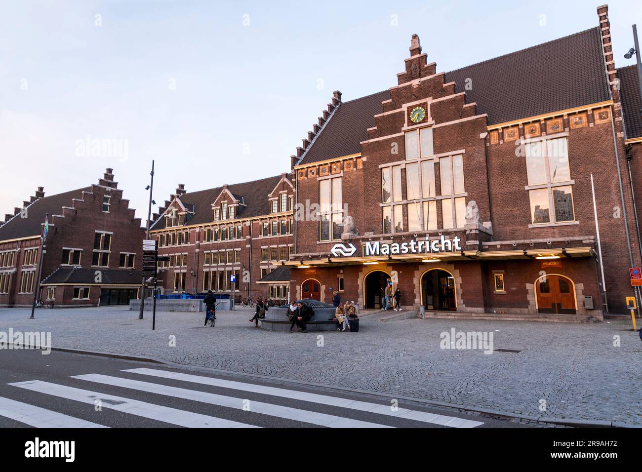 Maastricht, Netherlands - October 16, 2021: Facade of Maastricht ...