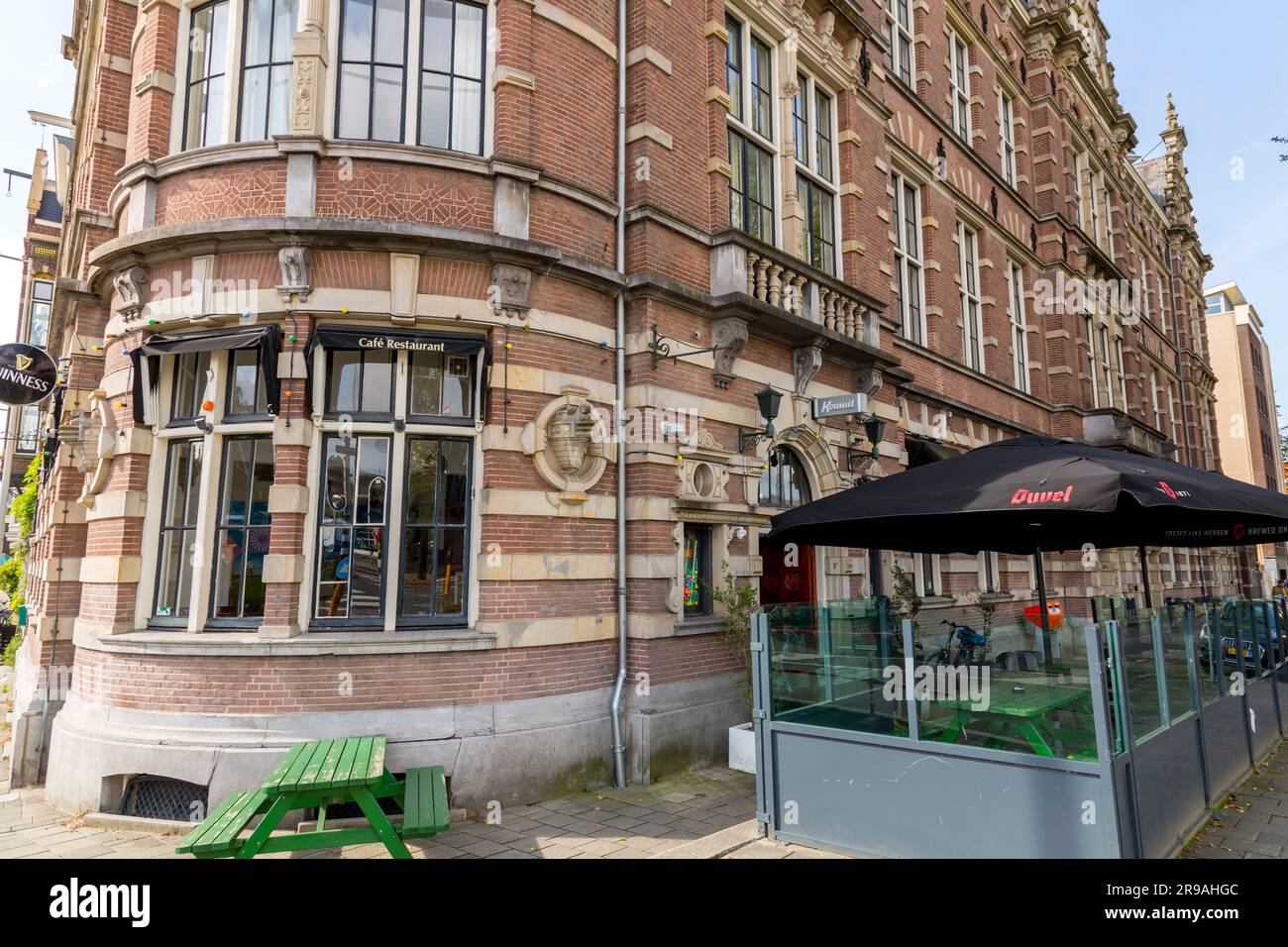 Amsterdam, the Netherlands - October 11, 2021: Street view and generic ...
