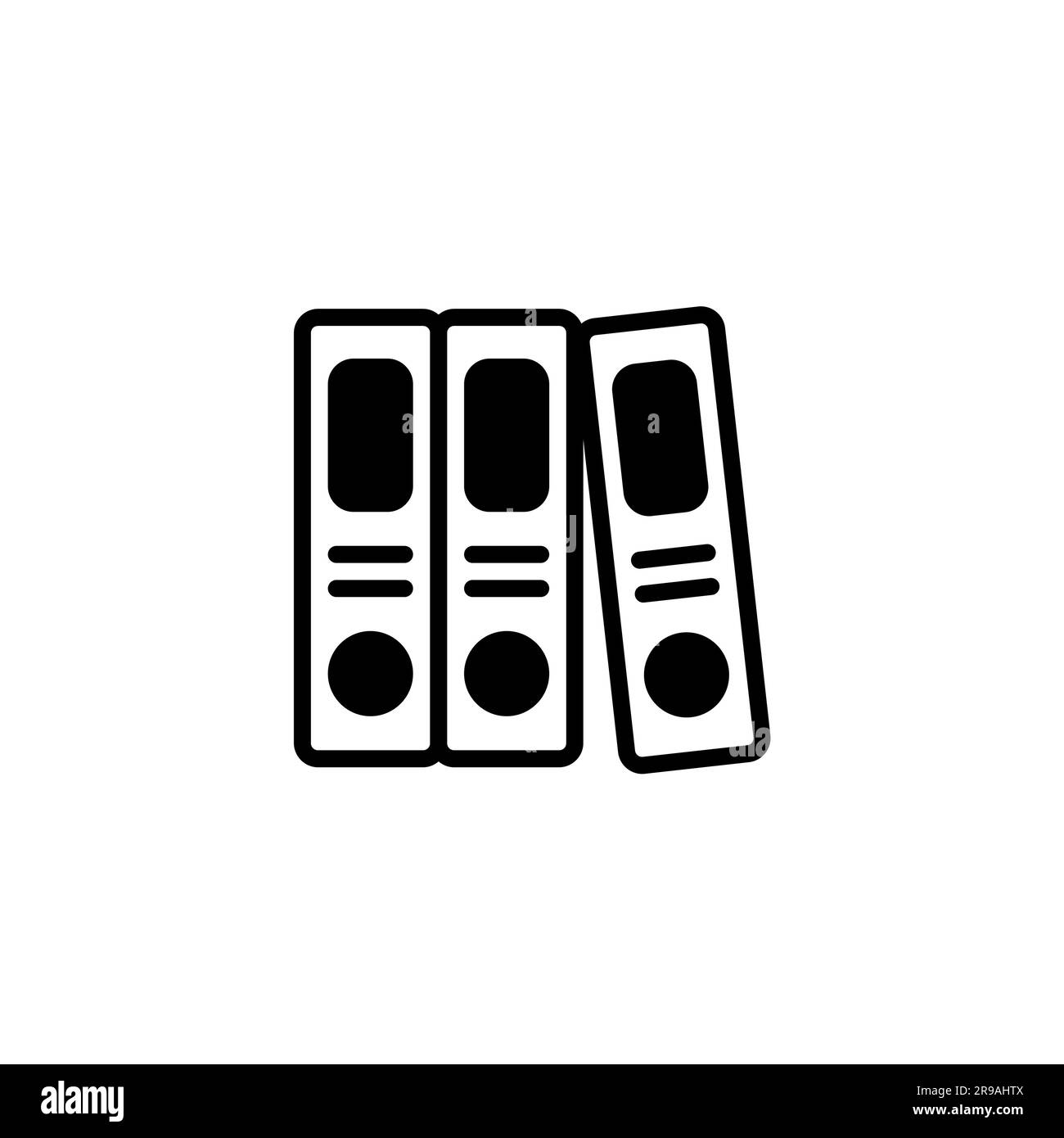 Managing Archive History with a Stackfolder System Stock Vector Image ...