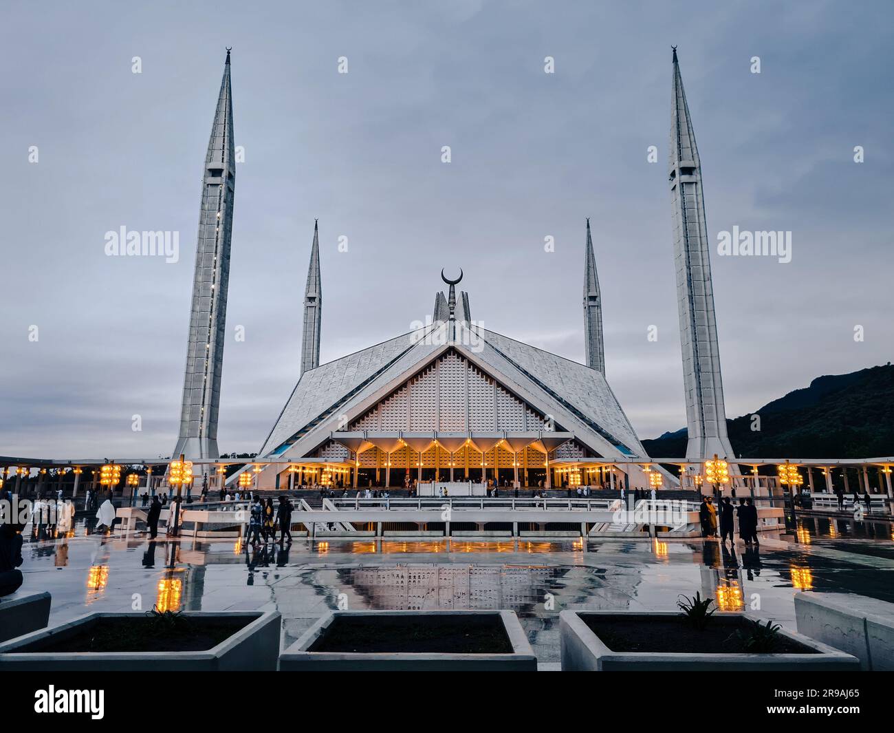 Construction of the mosque began in 1976 after a 28 million grant from ...