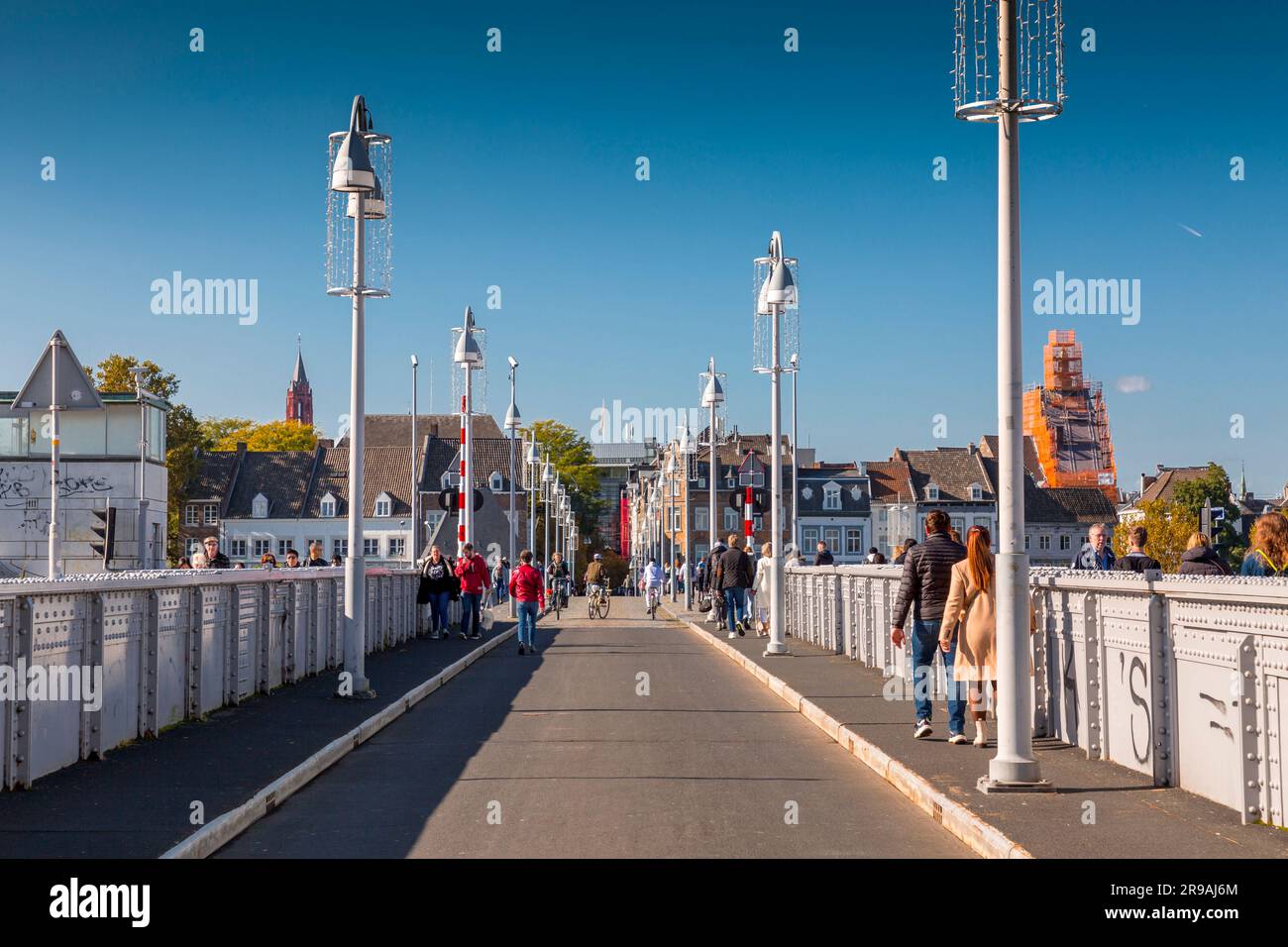 Maastricht, Holland - October 16, 2021: Sint Servaasbrug or the St ...