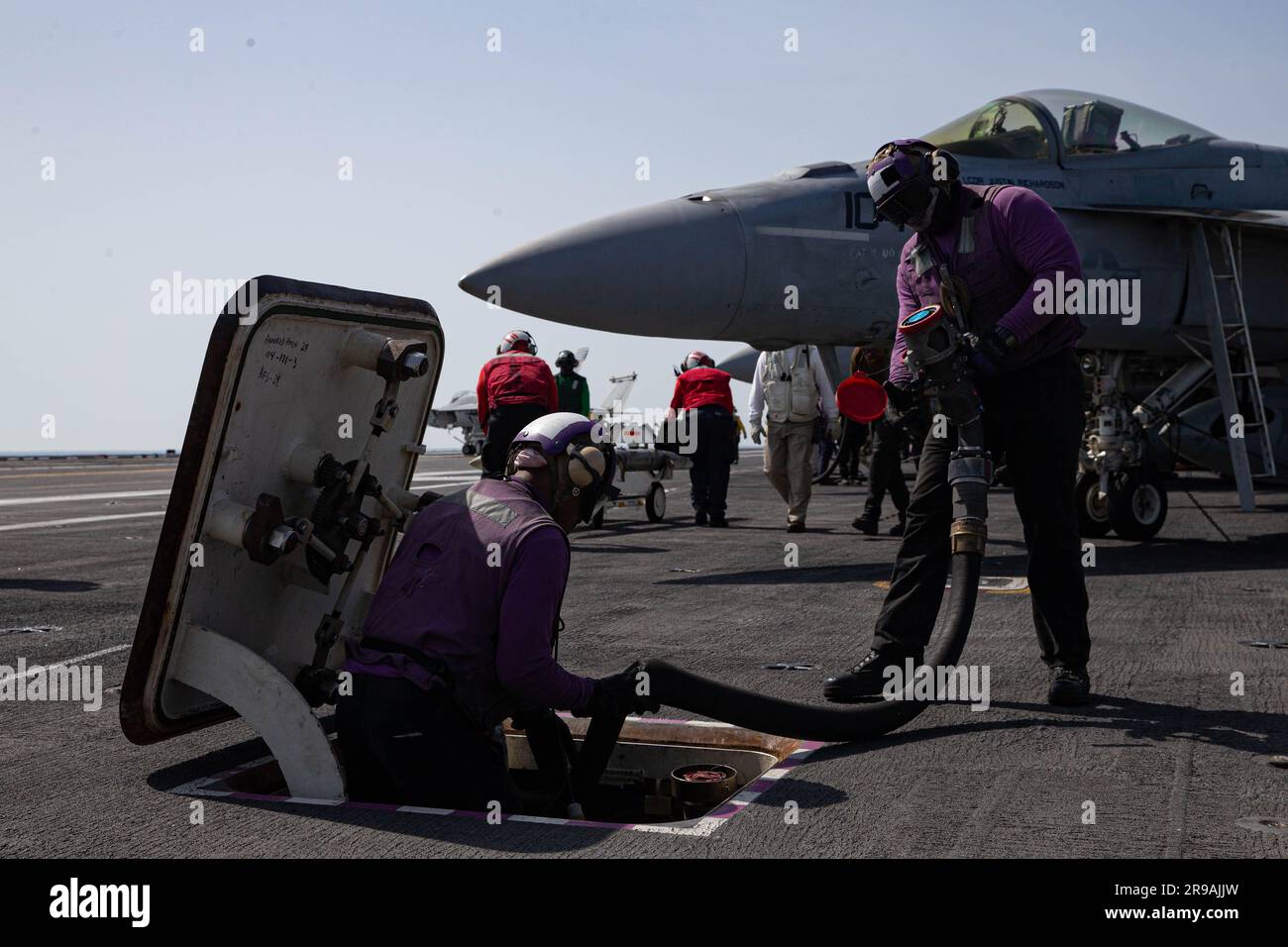 Aviation Boatswain's Mate (Fuel) Airman Amin Emmanuel, from Elizabeth ...