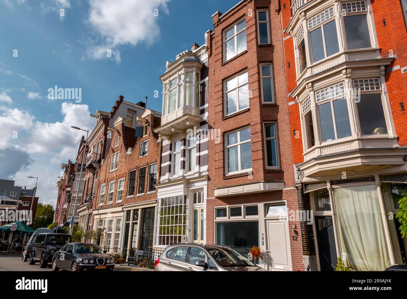 Amsterdam, the Netherlands - October 11, 2021: Street view and generic ...