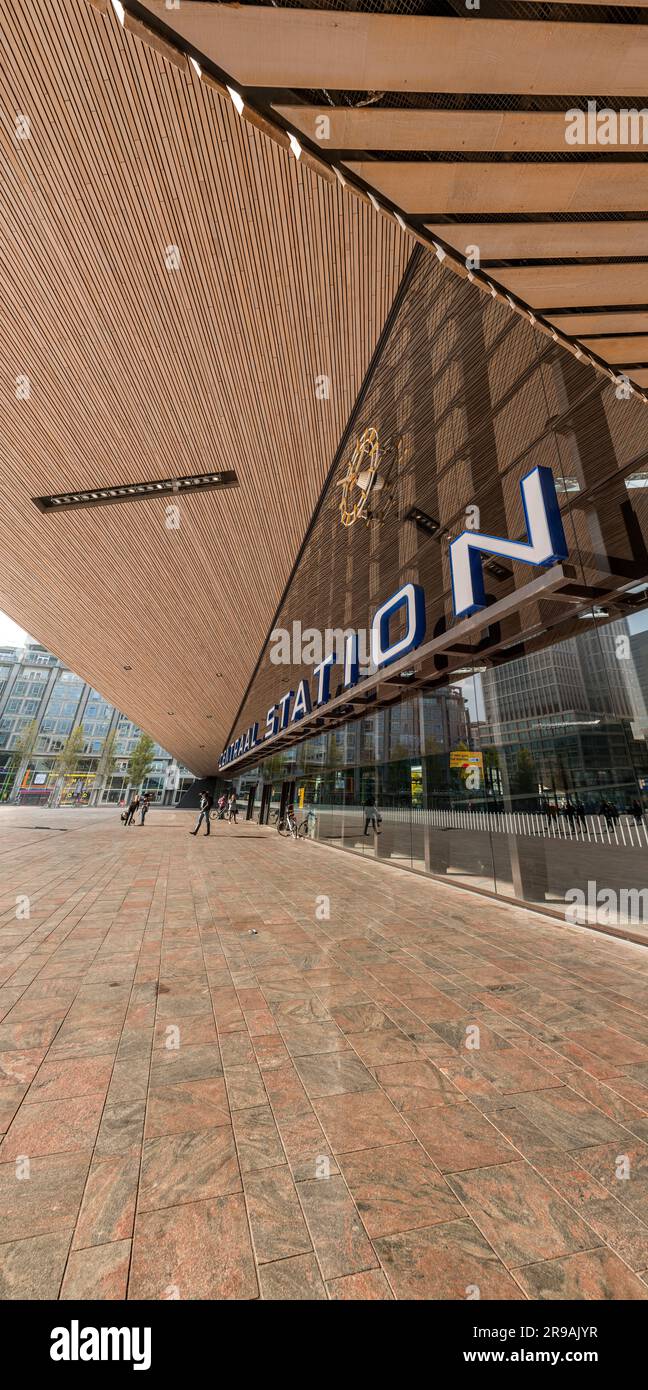 Rotterdam, Netherlands - October 10, 2021: Exterior view of the ...